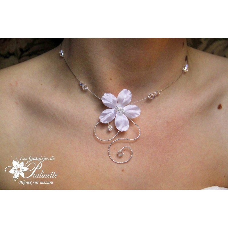 Bijoux mariage collier de mariée Abigael